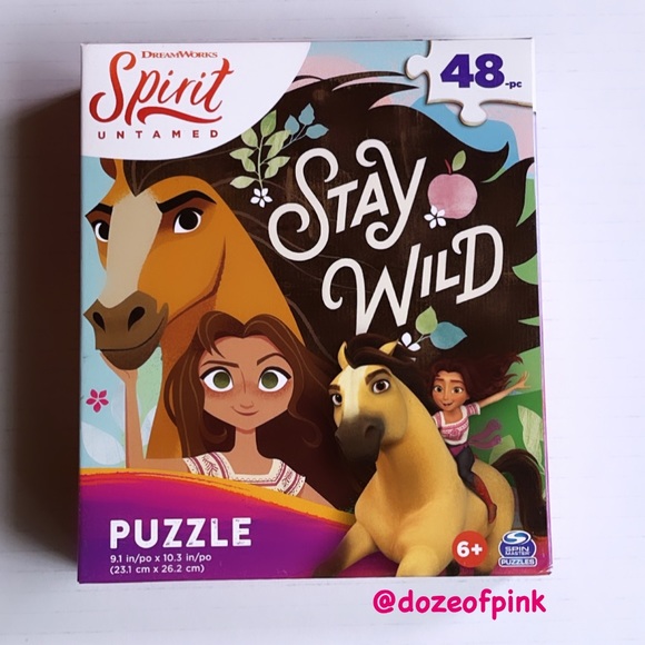Dreamworks | Toys | Dreamworks Spirit Untamed Stay Wild 48pc Puzzle ...